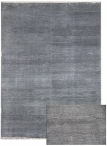 Diamond Carpets koberce Ručně vázaný kusový koberec Diamond DC-MCN Light grey/blue Rozměry koberců: 365x457