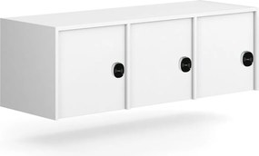Nástavba pro skříně FRAME, 3x dveře, 1299 x 450 x 427 mm, RFID zámek, bílá