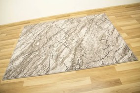 Koberec Aqua Marble 19 šedý mramor