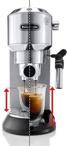 Delonghi EC 685.M Pákové espresso, stříbrná