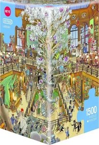 HEYE Puzzle Knihovna / 1500 dílků / 80 × 60 cm