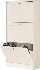 Béžový matný výklopný botník 70x130x19 cm Heide – Støraa