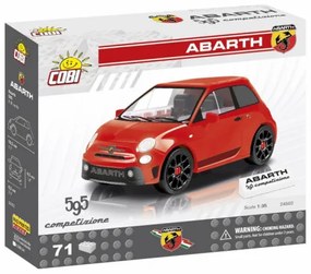Cobi 24502 Fiat Abarth 595, 1:35, 71 kostek