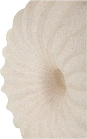 Krémová keramická stolní lampa s textilním stínidlem (výška 40 cm) Anemone – Mauro Ferretti