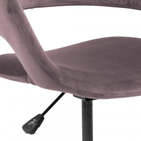 Otočná židle Grace růžová