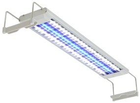 42463 vidaXL LED akvarijní lampa 50–60 cm hliník IP67