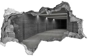 Wallmuralia Fototapeta díra na zeď Betonový tunel 95x73 cm