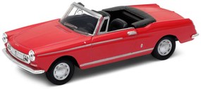 Welly Peugeot 404 1:34 kabriolet červený
