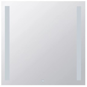 Bemeta Zrcadlo s LED osvětlením (bočním), 800 × 800 mm - 101301127