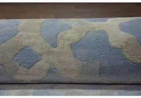 koberec DROP JASMINE 454 Mlha/Jasně modrá velikost 133x190 cm | krásné koberce cz