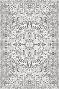 Kusový koberec Lusia šedý 133 x 190 cm