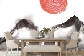 Samolepící tapeta japonská malba - 150x100 cm