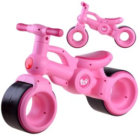 Mamido Dětské odrážedlo motorka růžové