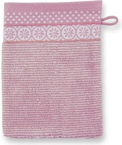 Pip Studio ručníky z bavlněného froté Soft Zellige, lila (Luxusní ručníky z bavlněného froté v designu Soft Zellige v barvě lila)