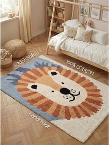 Pratelný/ručně tkaný bavlněný dětský koberec 140x200 cm Snuggle Samba – Hanse Home