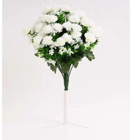 Morex Kytice chryzantéma 44 cm bílá 371370