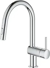 Grohe Minta - Dřezová baterie s výsuvnou sprškou chrom