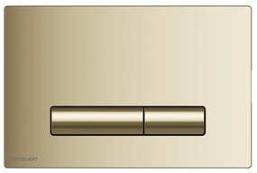 Excellent Aurro splachovací tlačítko pro WC zlatá INEX.AU230.150.GL