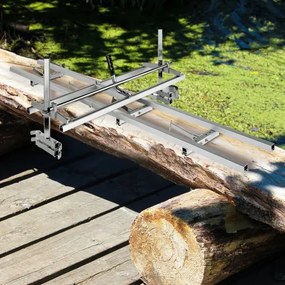 řetězová pila a vodicí systém kolejové frézy, přenosná pila 35,6–91,4 cm