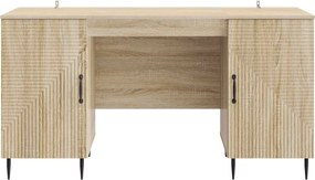 Stůl Dub sonoma 142,5 x 50 x 75 cm Kompozitní dřevo 3414605