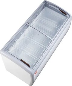 460 l komerční zmrzlinová vitrína Gelato Dipping mrazicí skříň