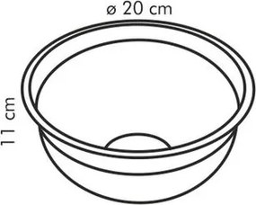 TESCOMA Mísa nerezová DELÍCIA ø 20 cm, 2,5 l