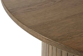 Designový jídelní stůl Vasiliy 120 cm kouřový dub