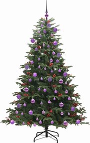 Umělý vánoční stromeček Zelená 180 cm PVC, kov a plast 3395556