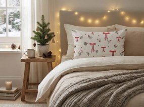 Bavlněný povlak na polštář HOLLY BOWS 50x70 cm, barevný