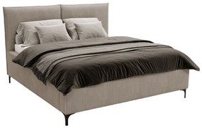 Čalouněná manželská postel s úložným prostorem Camtalo, Rozměr postele: 200x200, Potahy: Poso 34