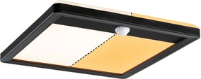 P 94709 LED venkovní panel Lamina Backlight pohybové čidlo neláká hmyz IP44 hranaté 250x47mm CCT 14W 230V černá umělá hmota - PAULMANN