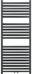 Mexen, Mexen Zing koupelnový radiátor 1200 x 500 mm, 513 W, antracit - W128-1200-500-00-66