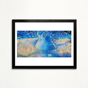 Eva Válková | Slavnost Rám: Černý, Velikost: 30 x 40 cm