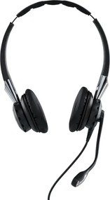 Jabra Biz 2400 II Duo WB Noise Cancelling 2489-825-209 Černá/stříbrná