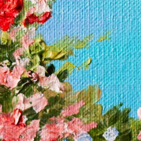 Malvis ® Tapeta Rozkvetlá zahrada Vel. (šířka x výška): 144 x 105 cm