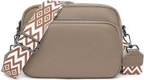 Dámská malá crossbody kabelka béžová