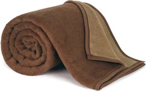 Bellatex Přikrývka KIRA PLUS  jednolůžková Hnědá 150x200 cm