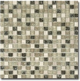 El Casa Mozaika skleněná El Casa Grey Ice 30,5x30,3 cm - 147824