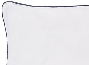 Polštář bavlněný 40 x 80 cm s polyesterovou výplní PELISTER Beliani