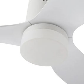ZEVENTI - LED Stropní ventilátor PADUA LED/18W/230V Wi-Fi Tuya bílá + DO