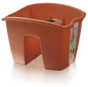 PROSPERPLAST Závěsný truhlík - CROWN Rozměr: 58x27,8 cm, Barva: terakotová