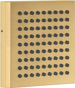 Axor ShowerComposition - Boční sprcha, EcoSmart, kartáčovaný vzhled zlata 12596250