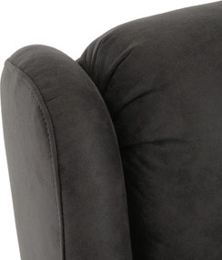 Autronic Polohovací křeslo s elektrickým ovládáním TV-L8902 Barva potahu: Černá