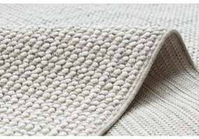 koberec NANO EO78C Melange, smyčkový, plošně tkaný šedá / bílá velikost 240x330 cm | krásné koberce cz