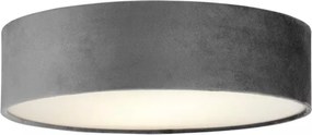Searchlight 23298-2GY Stropní sametový lustr VELVET ŠEDÝ, průměr 38cm