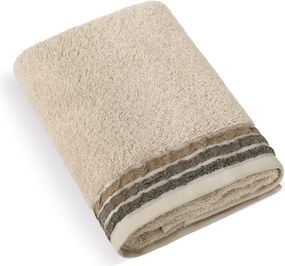 Bellatex Froté ručník a osuška kolekce Léga Béžová 50x100 cm