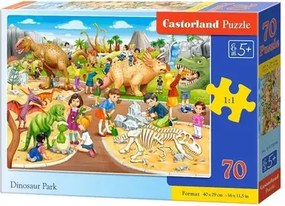 Castorland 070046 Puzzle Dinosauří park / 70 dílků / od 5 let