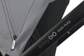 Sourozenecký kočárek EasyGo Duoflex Cloudy Gray 2 sportovní části