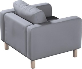 Potah na křeslo IKEA Karlstad, krátký barva šedá