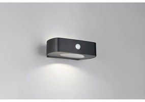 LED nástěnné solární venkovní svítidlo (výška 6 cm) Bilbao – Trio